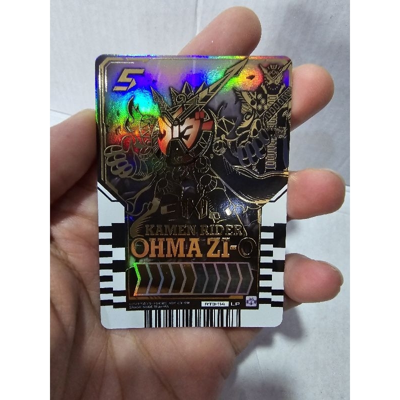 DX Kamen Rider Gotchard Legends Parallel Card RT3-114 Ohma Zi-O - Ready ...