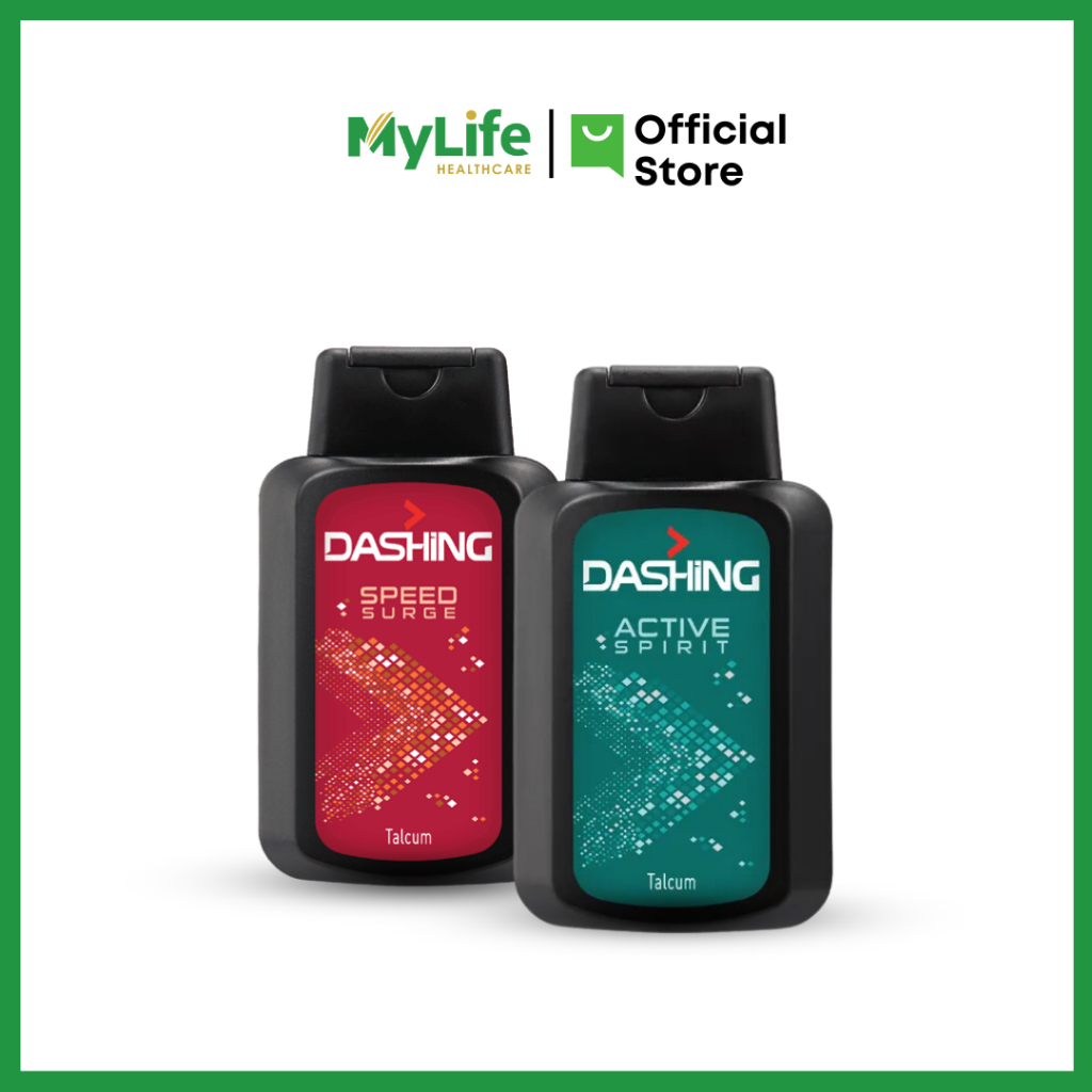 DASHING FOR MEN TALCUM SPEED 100G | Shopee Malaysia