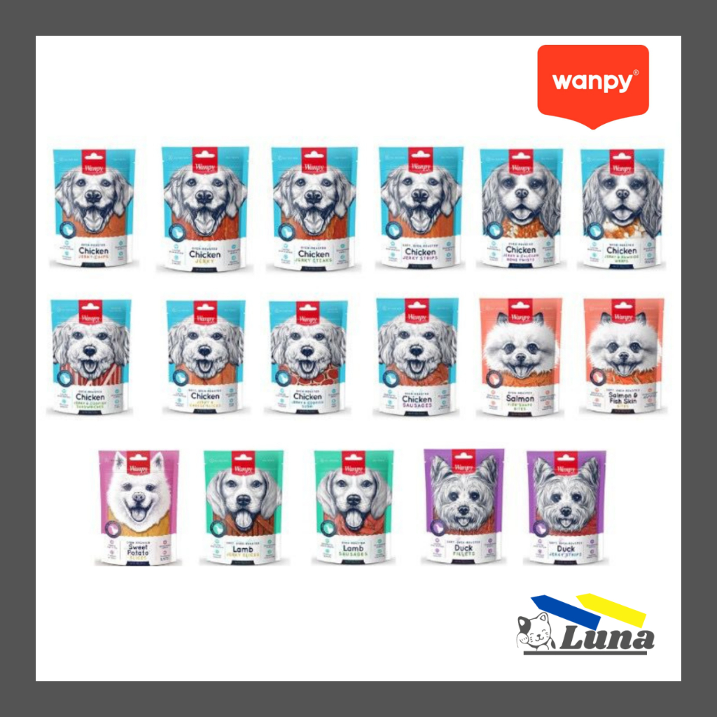 Wanpy Dog Treats Pet Snack - 100g | Shopee Malaysia