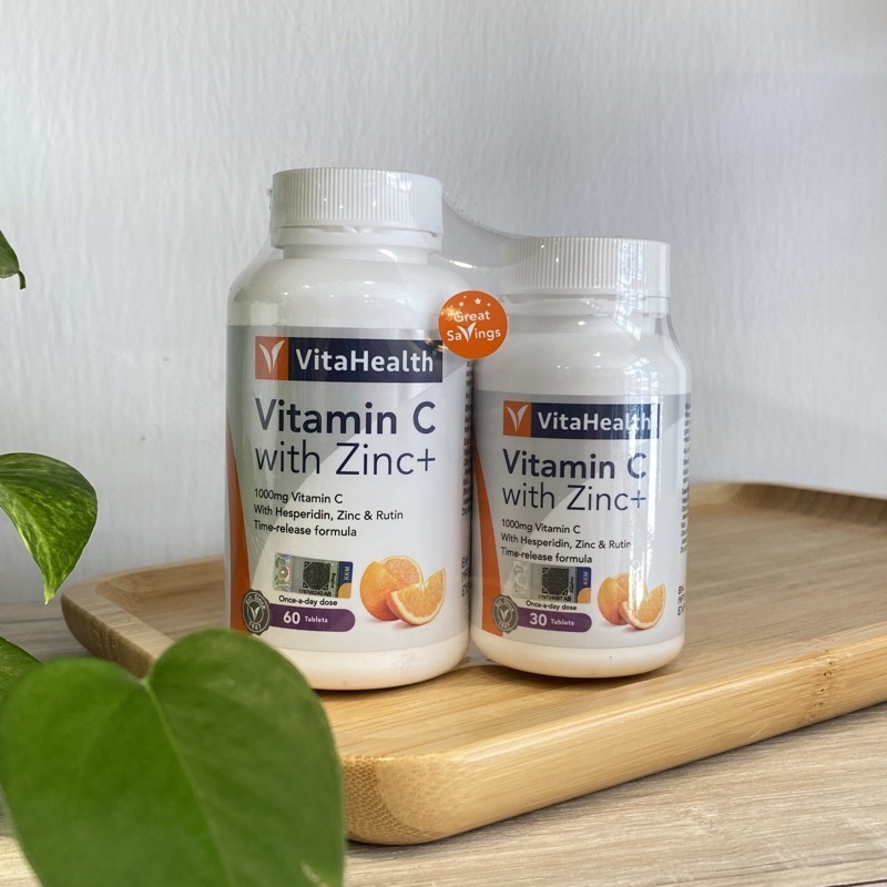 Vitahealth Vitamin C With Zinc 60s 30s Shopee Malaysia 1109