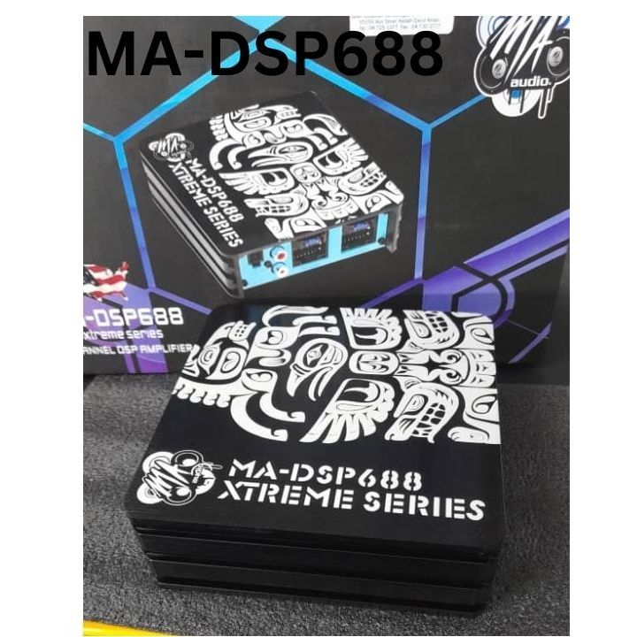 MA AUDIO MA-DSP688 Amplifier DSP 6 Saluran Khas Untuk Android Player ...
