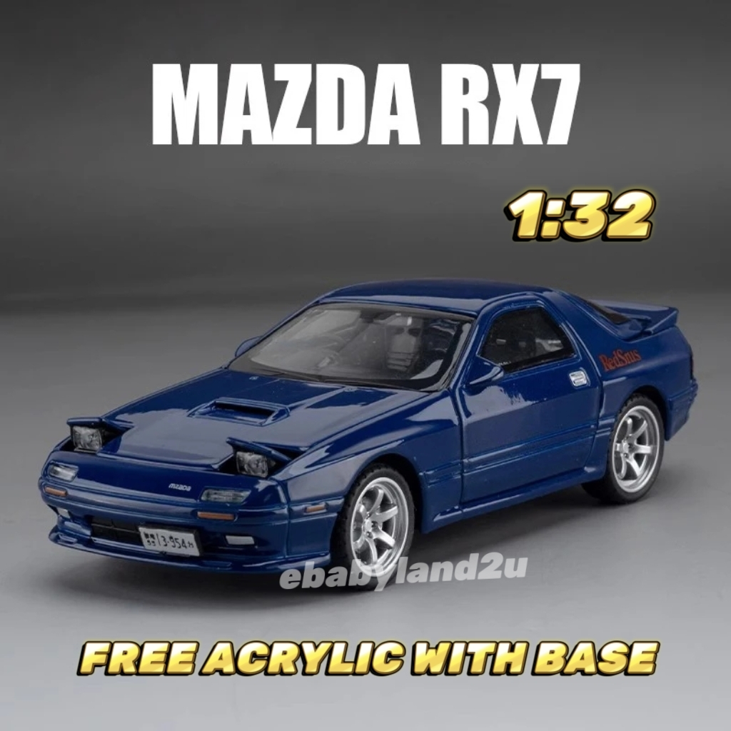 Die Cast 1:32 Mazda RX7 FC3S With Acrylic Box Diecast Vehicles ...