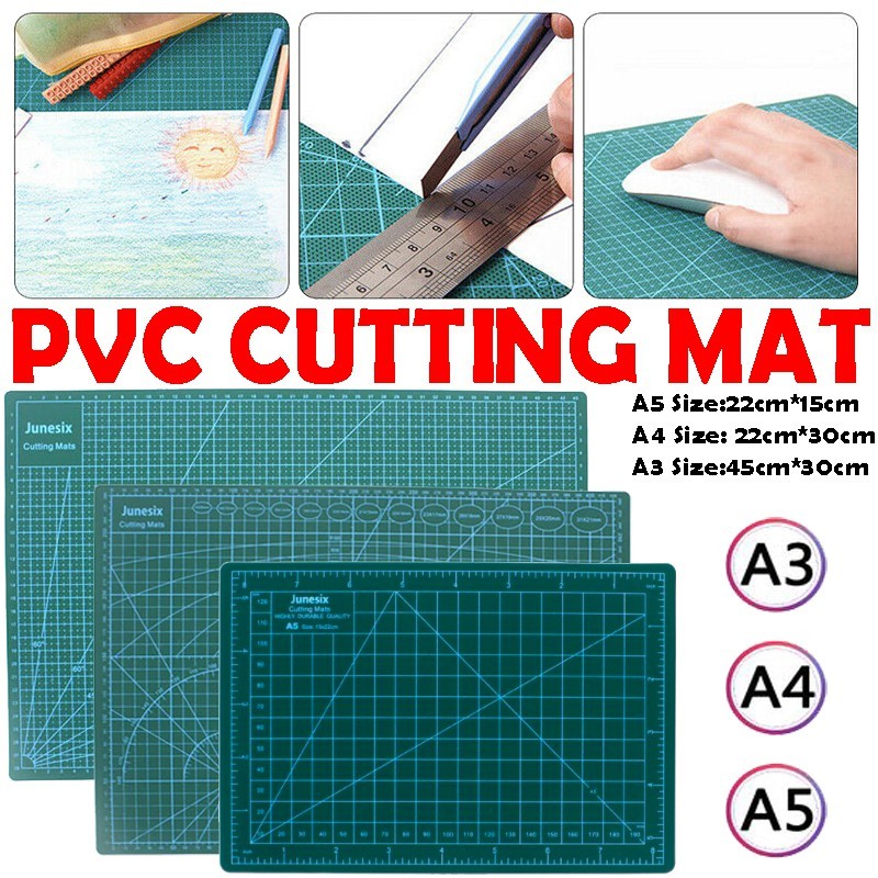 A3 A4 PVC Cutting Mat Double-sided Patchwork Cut Pad Manual Diy Model ...