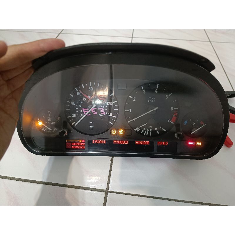 BMW E53 X5 MPH KMH Cluster Meter | Shopee Malaysia