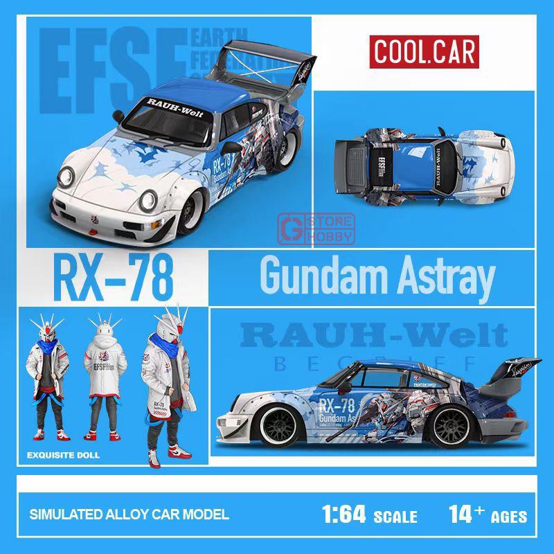 Time Micro X Coolcar 1/64 Porsche 964 RX-78 mecha LIVERY | Shopee Malaysia
