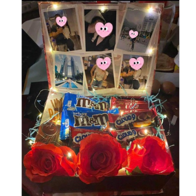 Surprise Chocolate Gift Box| Birthday present | Shopee Malaysia