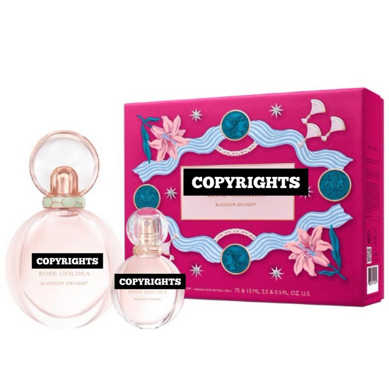 (ORIGINAL) BVL Rose Goldea Blossom Delight Edp Gift Set | Shopee Malaysia
