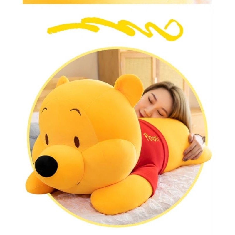 Winnie the Pooh Cute Soft Stuffed Plushed Toy/Doll Mainan Patung Doll ...