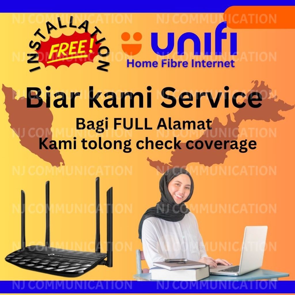 Unifi Home Fibre - Free check coverage /Free registration /Free ...