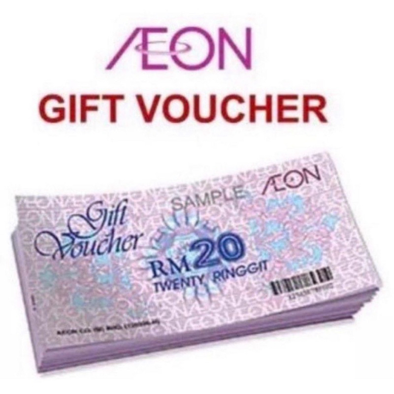 AEON VOUCHER RM20 ( Expired Date = 2026 Jun 30 ) | Shopee Malaysia