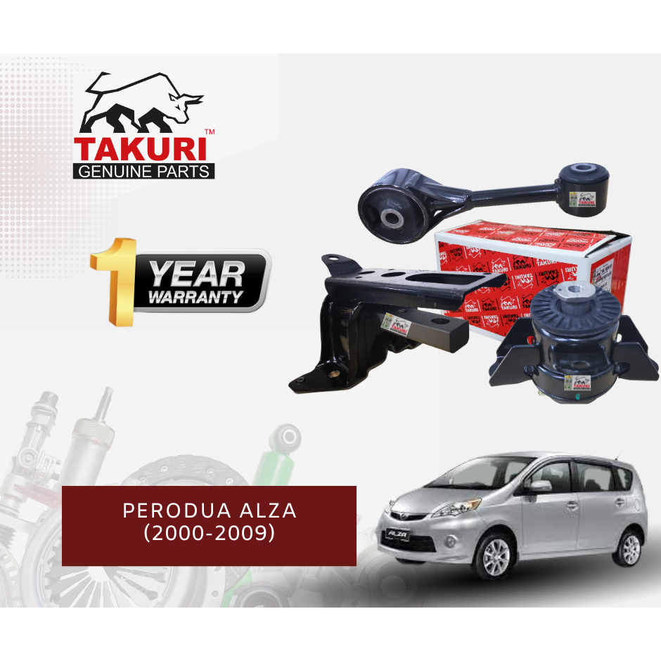 TAKURI PERODUA ALZA (2000-2009) ENGINE MOUNTING SET | Shopee Malaysia