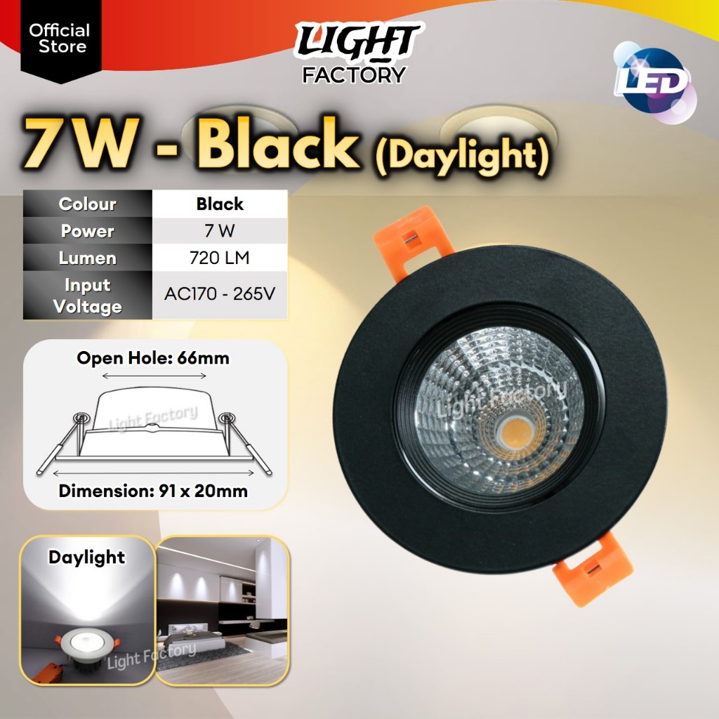 🔥HOT🔥LED Recessed Eyeball 3W | 7W LED Spotlight Recessed Light Recessed ...