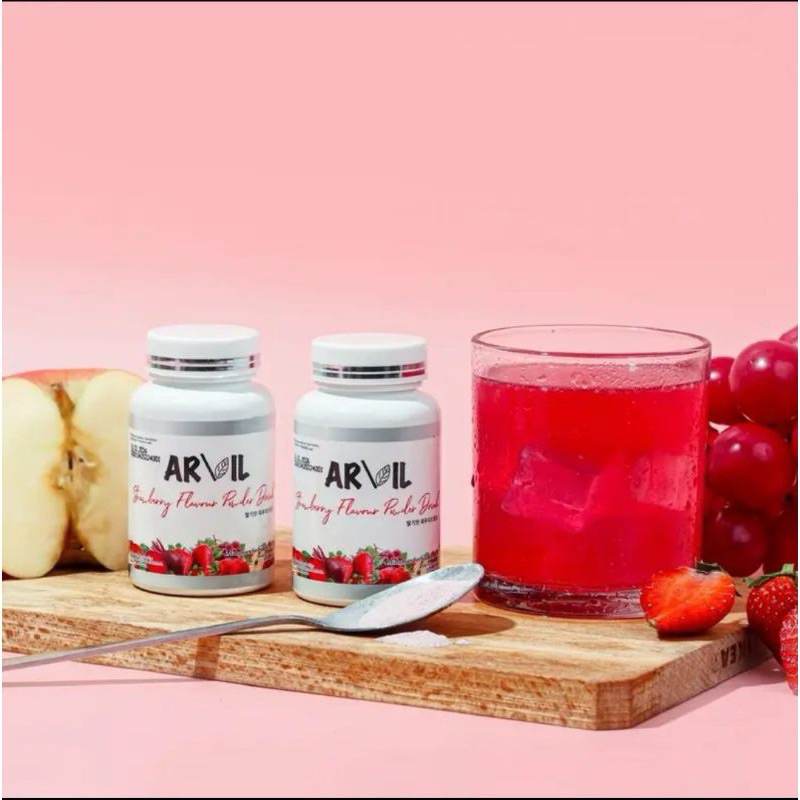ARVIL gluta drink ( Gluta arvil ) infus whitening aman BPOM halal mui ...