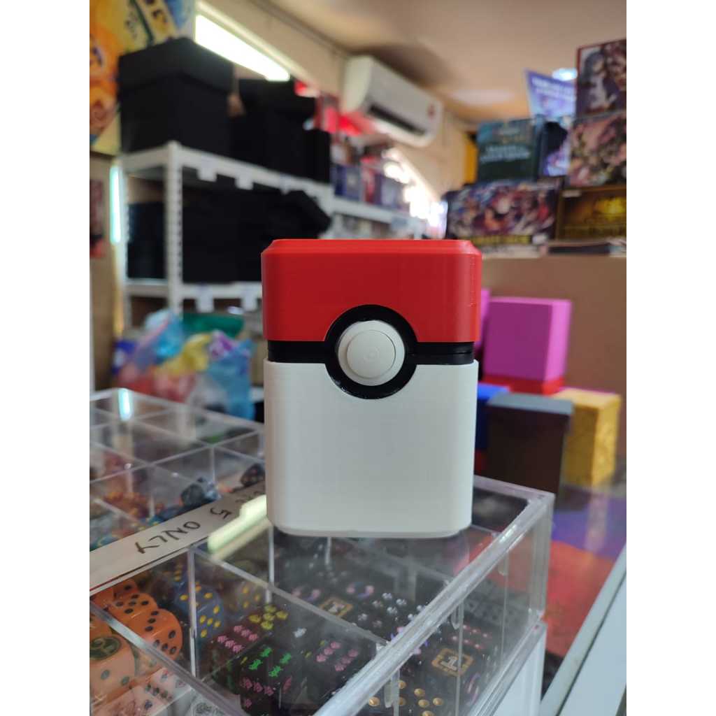 Custom-made 3D Printed Deck Box Poké Ball Pokémon | Shopee Malaysia