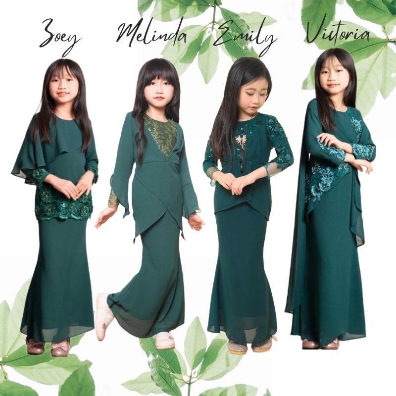 Baju Raya EMERALD GREEN HIJAU 2024 | Sedondon Family Baju Melayu Baju ...