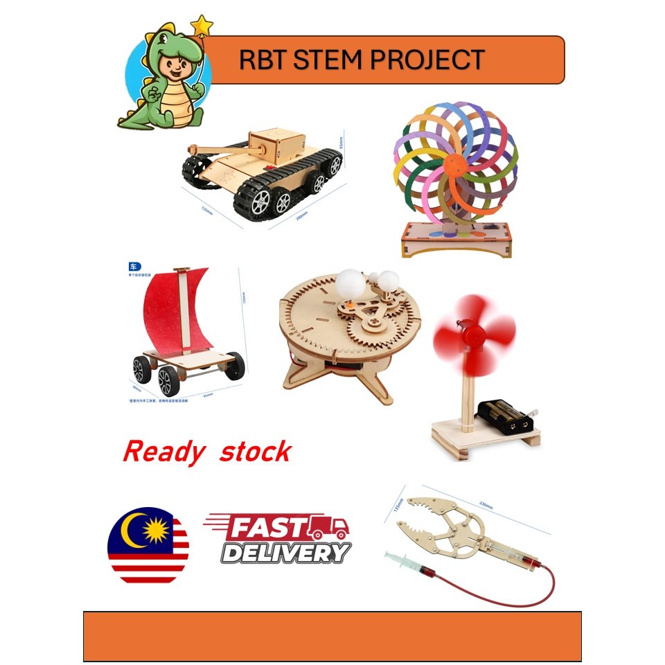 【Making Learning Fun】DIY 3D STEM RBT Toys Robotic Set Kit Science ...