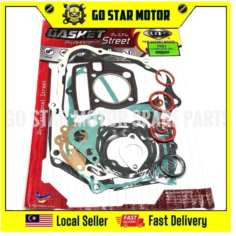 MODENAS MR3 MR 3 ENGINE GASKET COMPLETE SET OVERHAUL SET | Shopee Malaysia