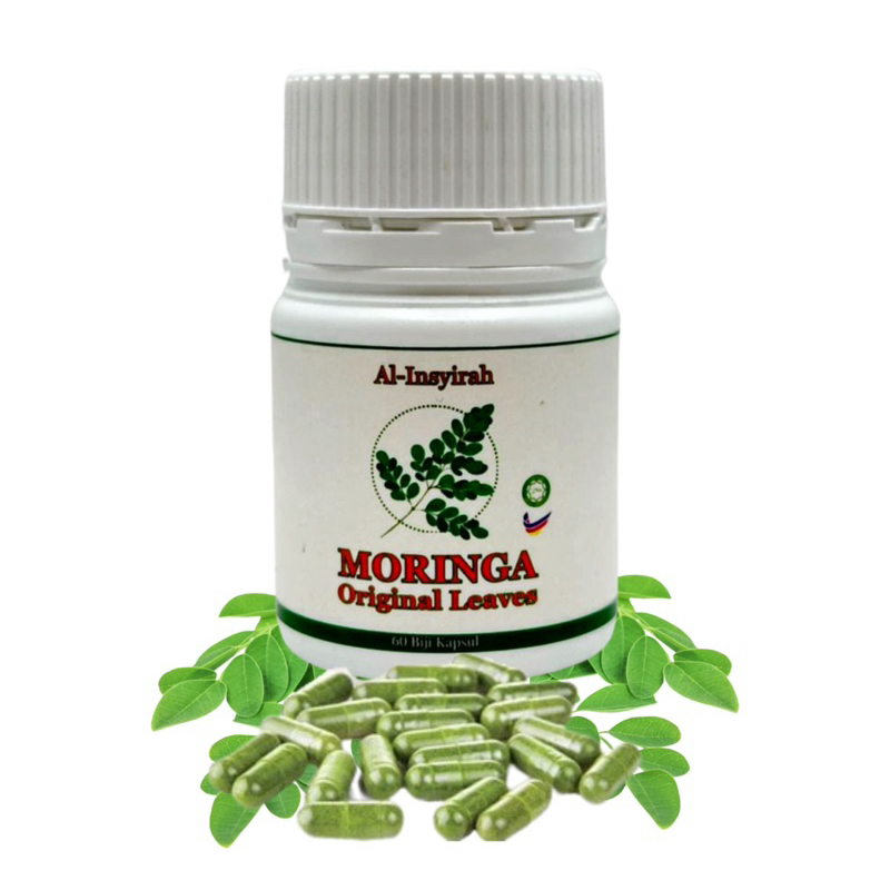 Original HQ Moringa Al-insyirah Daun Moringa Oleifera Ubat Gout Darah ...