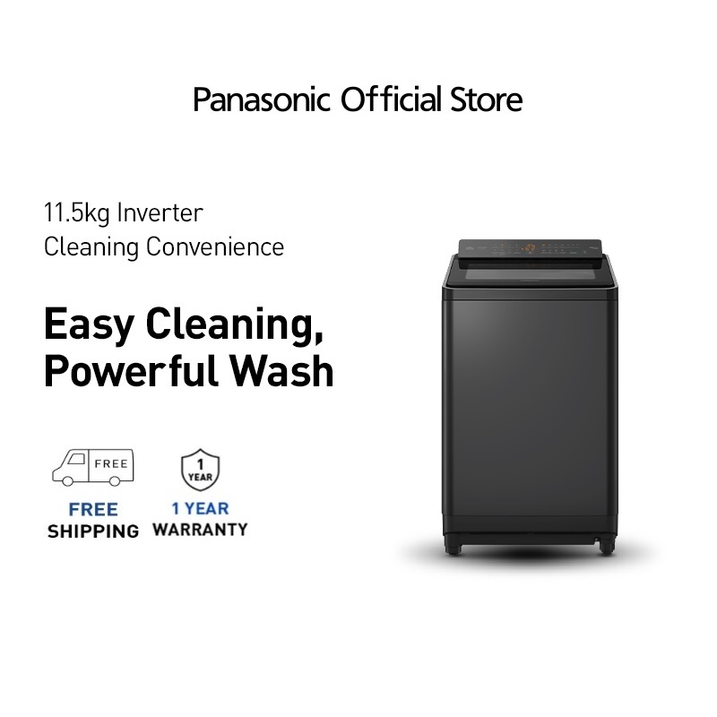 Panasonic Powerful Clean & Convenient Top Load Washing Machine (11.5kg ...