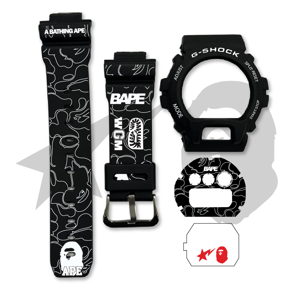 BNB DW6900 CUSTOM BATHING APE DESIGN (MATTE) | Shopee Malaysia