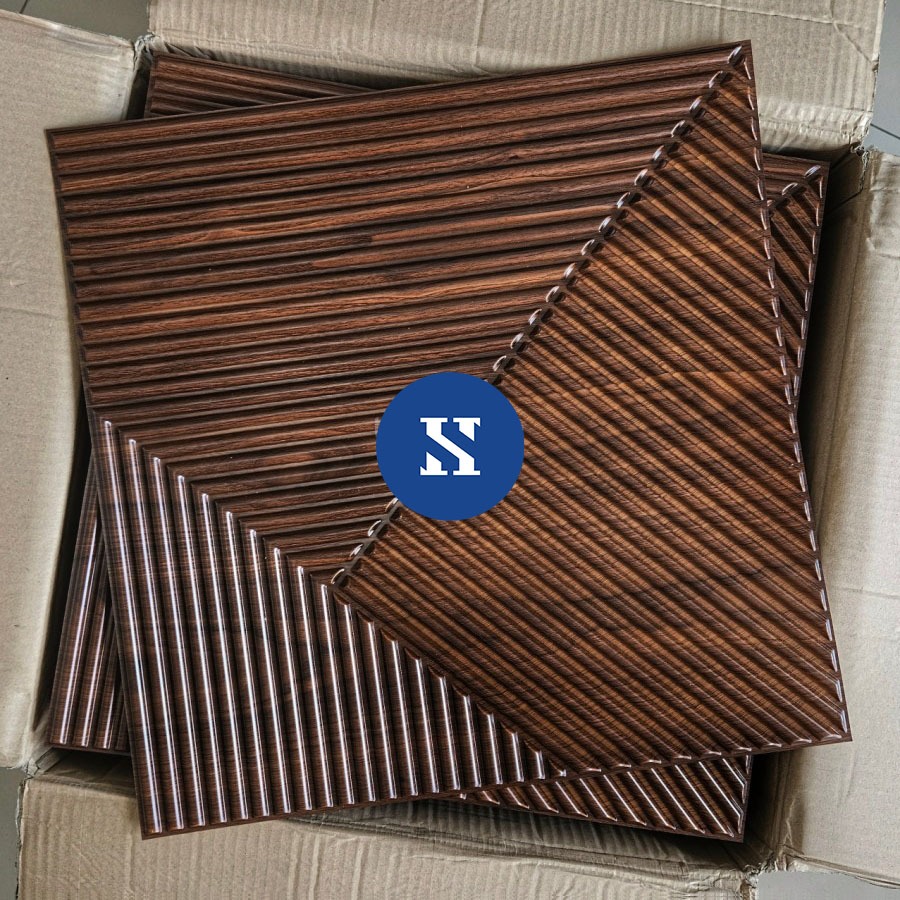 50x50cm PREMIUM WOODEN Lattice 3D WALLPANEL Wall Panel PVC PVC Gaming ...