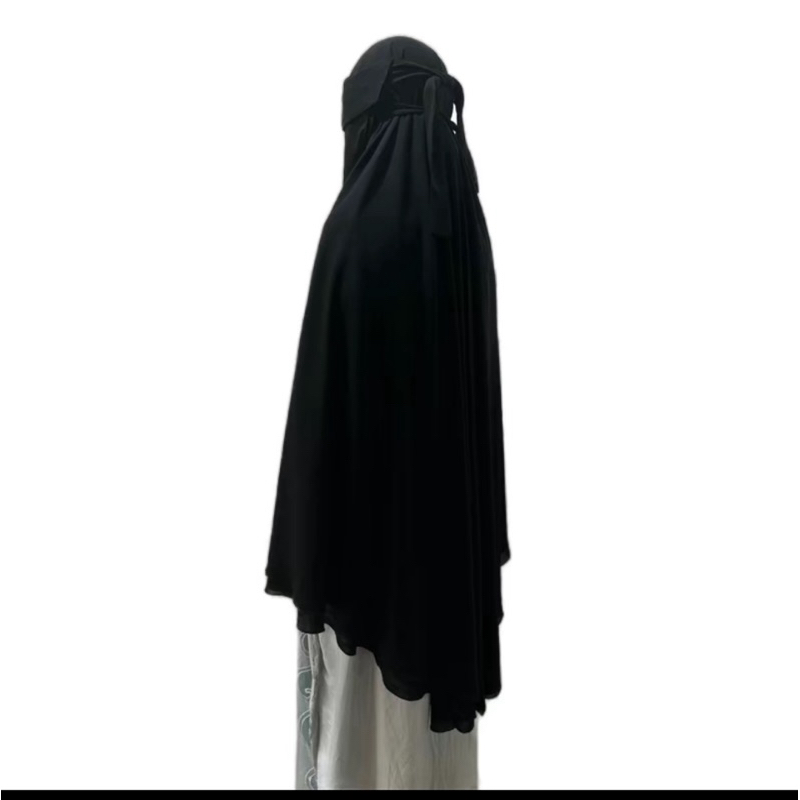 (READY STOCK) KHIMAR LABUH 2 LAPIS DARI TARIM | Shopee Malaysia