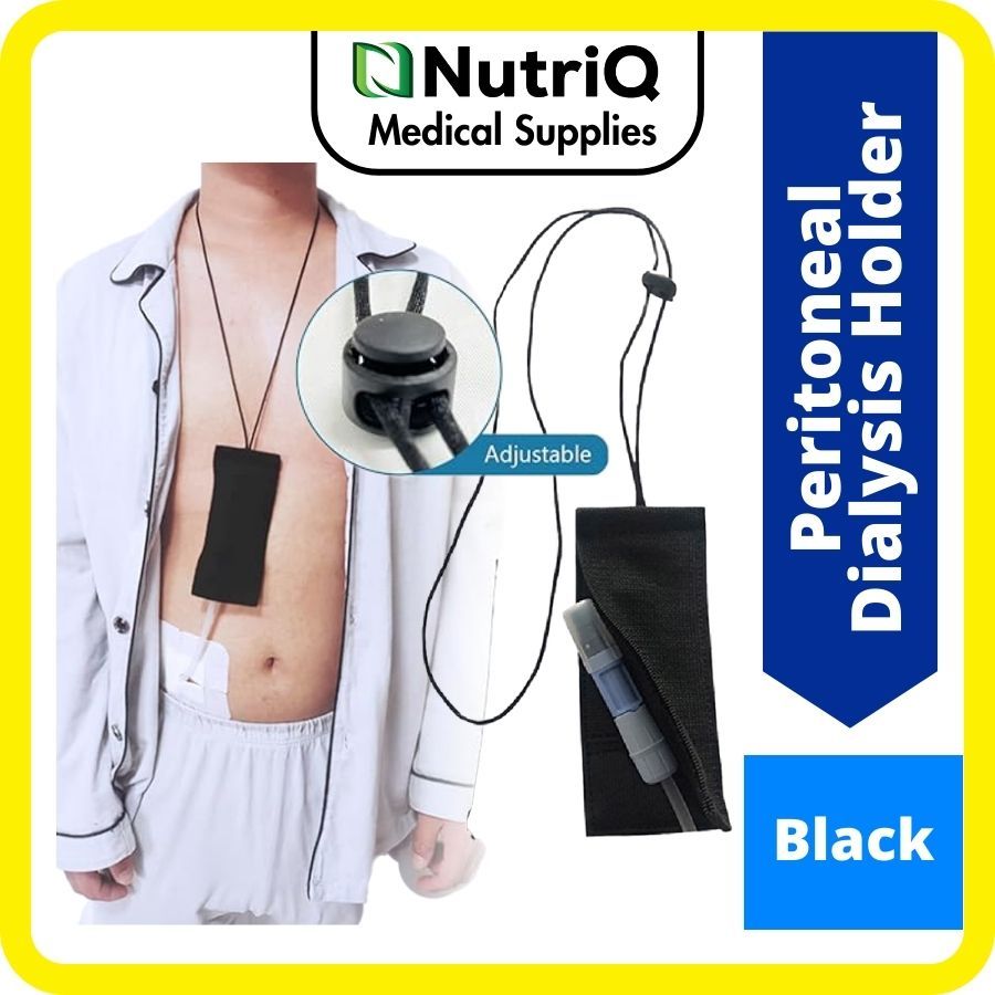 Peritoneal Dialysis Holder Adjustable Neck Cord Kidney Care CAPD ...