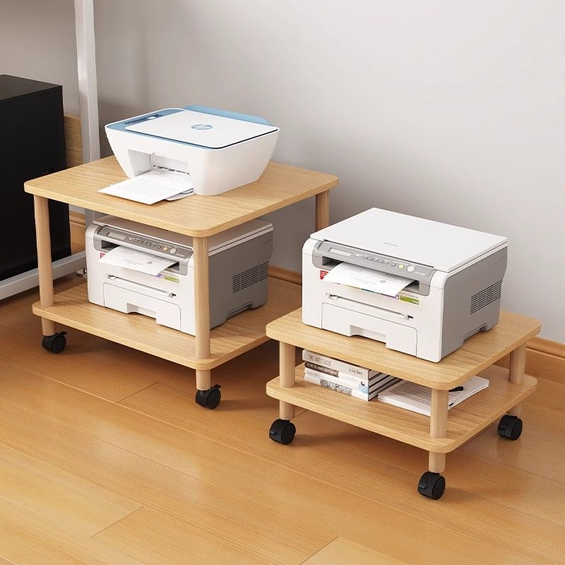 Floor standing movable printer storage rack small table storage cabinet ...