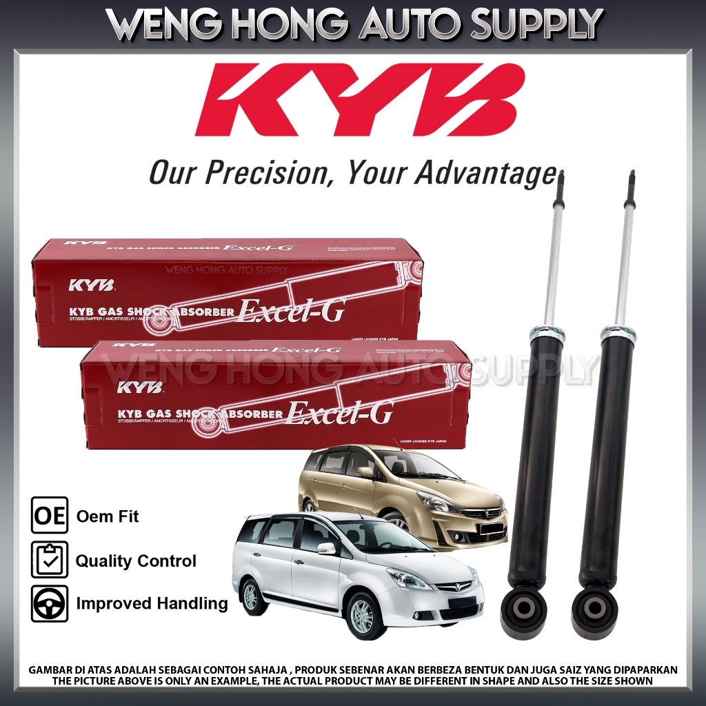 [ Kayaba ] Proton Exora CPS , CFE , BOLD TURBO Rear Shock Absorber KYB Excel-G ( Gas ) | Shopee ...