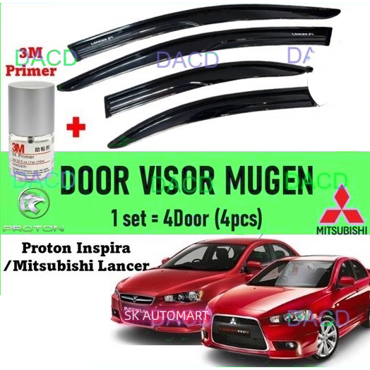 (4 PCS) High-Quality Air-Press Window PROTON INSPIRA/MITSUBISHI LANCER ...