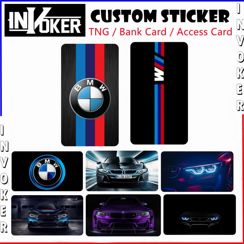 BMW - Touch n Go Card Sticker Cover / TNG CARD Sticker / Bank Card ...