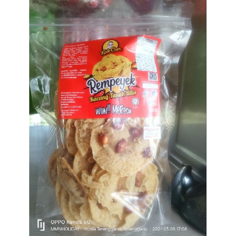 Rempeyek Kacang Dhal, Rempeyek Kacang Tanah, Rempeyek Bilis, Rempeyek ...