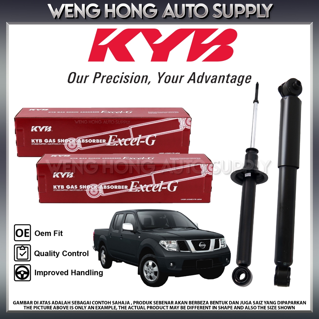 [ Kayaba ] Nissan Navara D40 Front / Rear Shock Absorber KYB Excel-G ...