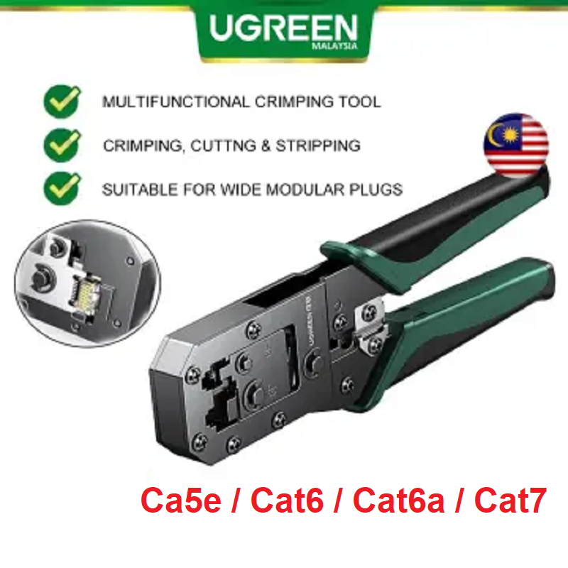 UGREEN UG-NW136-70683 MULTIFUNCTIONAL CLAMP FOR RJ45 LAN & RJ11 PHONE ...