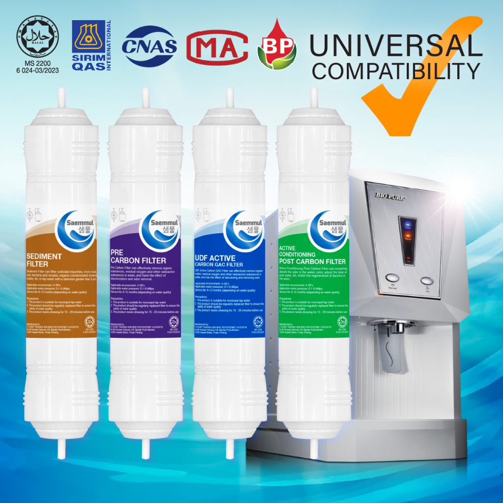 Enhanced Water Filter SAEMMUL 11" Mineral Stage Set-Advanced Filtration ...