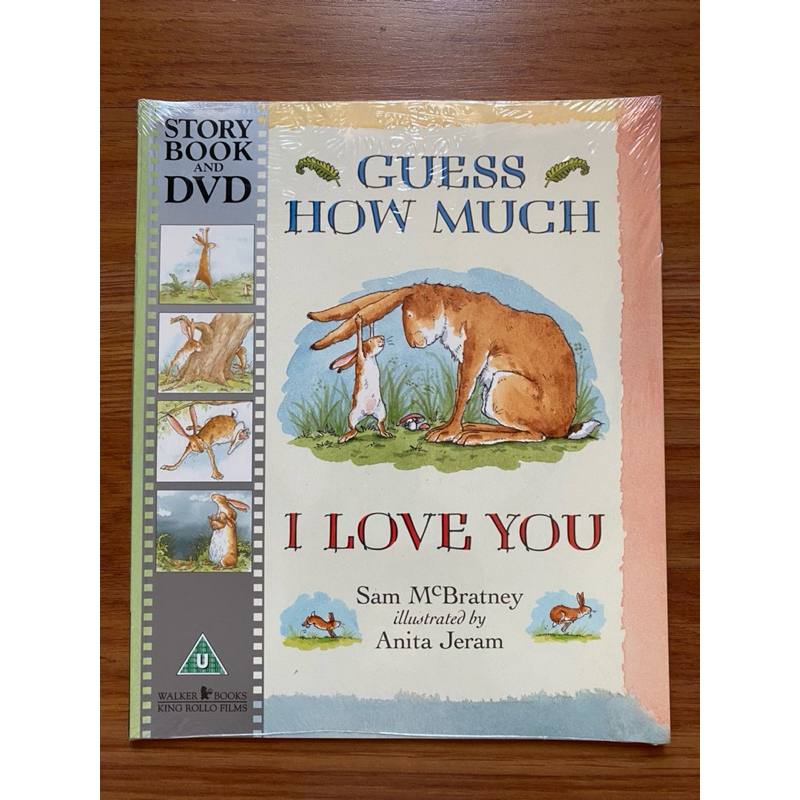 (Story Book & DVD) Guess How Much I Love You by Sam McBratney (Picture ...