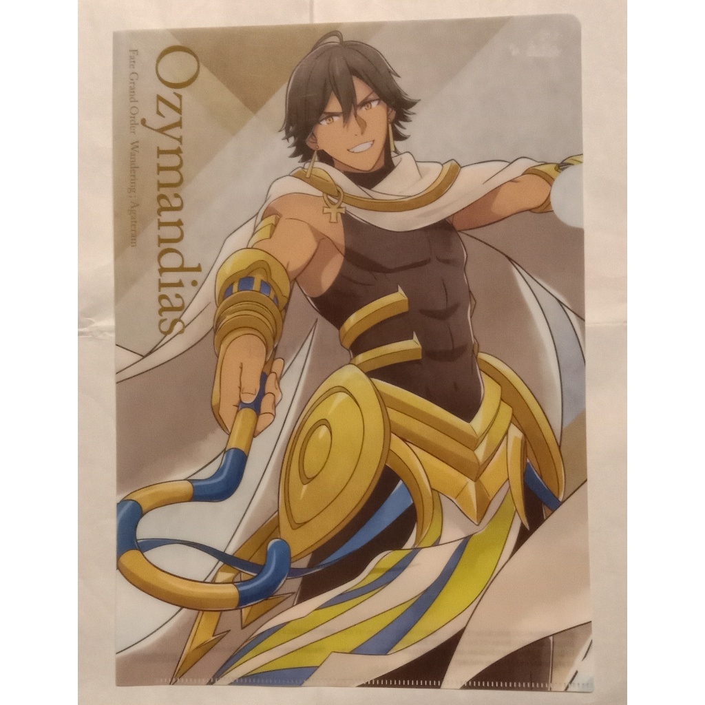 FGO Fate/Grand Order x Lawson collab A4 size file folder (Ozymandias)# ...