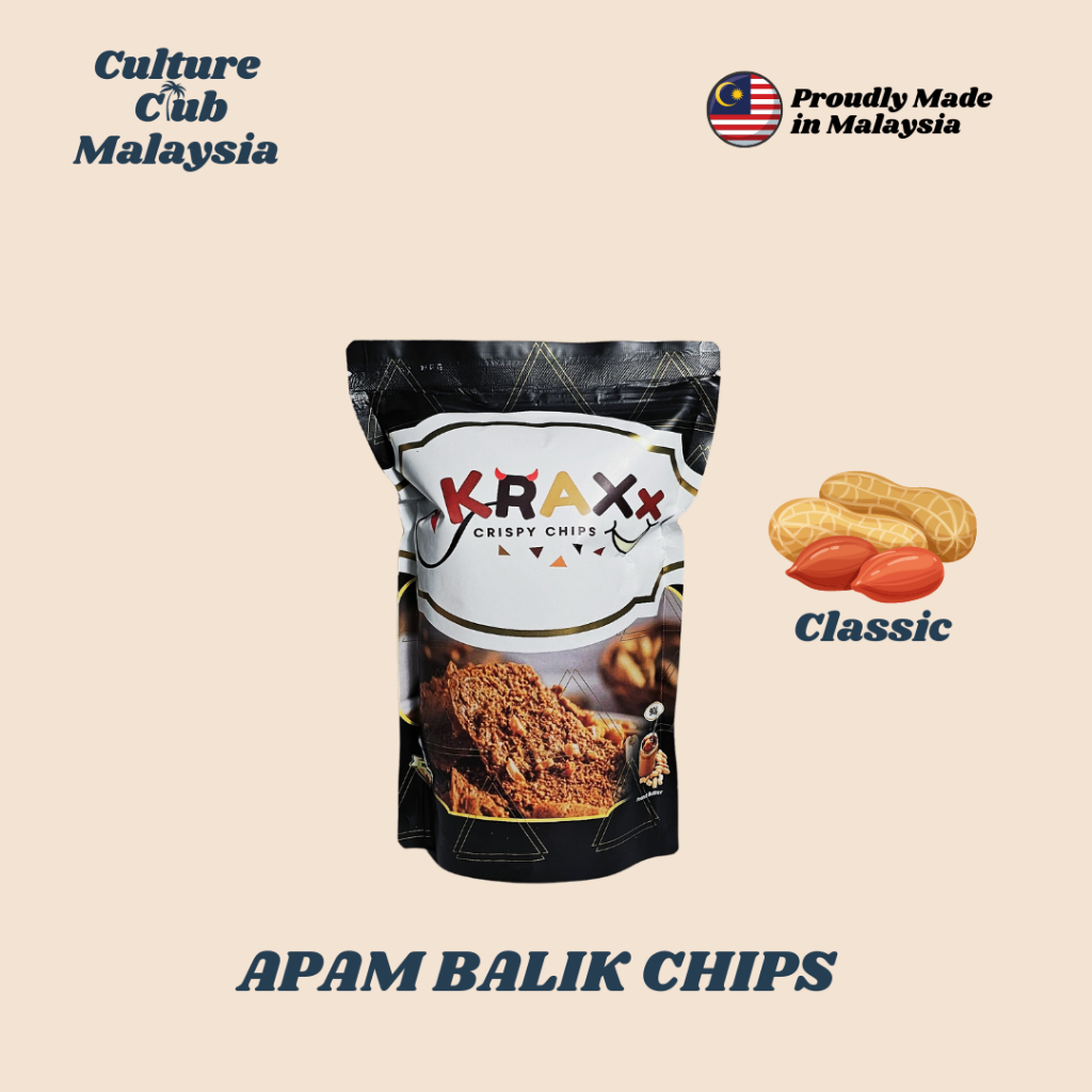 [Pork Free]Kraxx APAM BALIK CHIPS| Crispy Peanut Pancake 90g ...