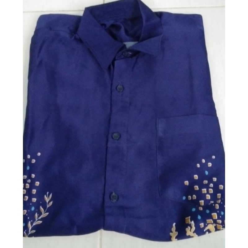 Baju kemeja - Batik MRSM Trolak baru | Shopee Malaysia