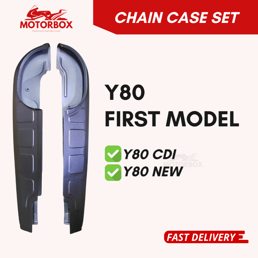 CHAIN CASE SET Y80 - Y80 NEW Y80 CDI FIRST MODEL CASING PETI RANTAI CHAIN COVER COMPLETE PENUTUP ...