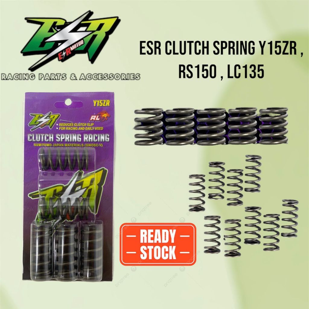 ESR Clutch Spring 5 Springs Y15ZR, RS150, LC135 100% Original ESR ...