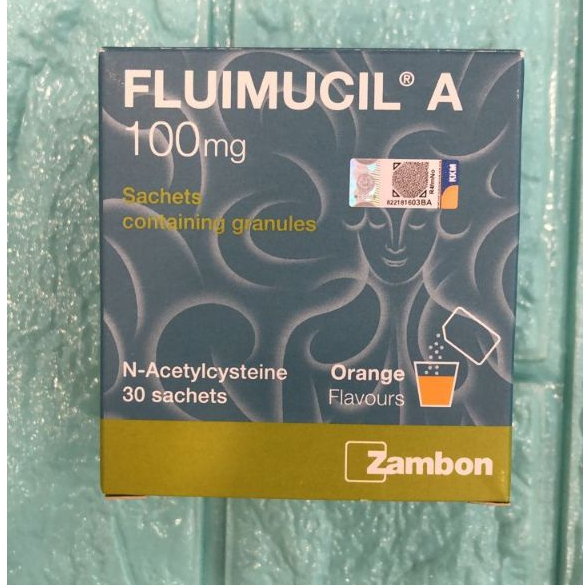 FLUIMUCIL A (100MG X 30'S) | For Cough (Orange Flavor) | Shopee Malaysia