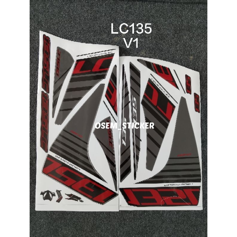 STICKER BATMAN SPORT BONUS/MR3/KRISS/EX5/EX5 FI/NOUVO LC/LAGENDA 115 ...