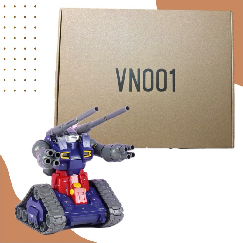 Guntank 1 / 100 Model kit VN001 mg steel model钢坦克 钢铁模型 | Shopee Malaysia