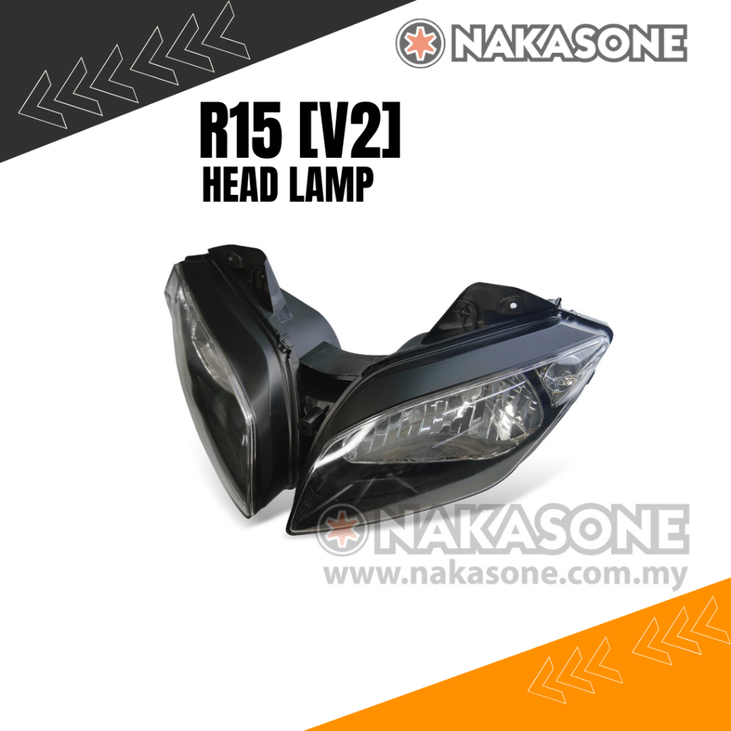 YAMAHA R15 [V2] HEAD LAMP ASSY LAMPU DEPAN #READY STOCK | Shopee Malaysia