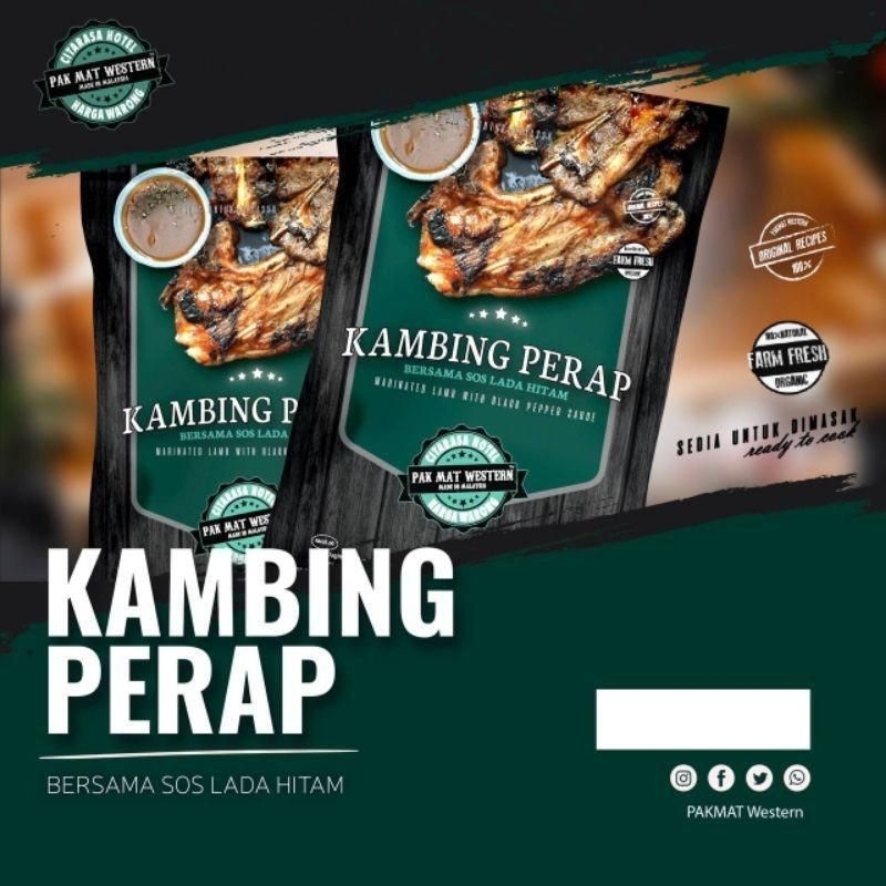 Kambing Perap Pak Mat Western | Shopee Malaysia