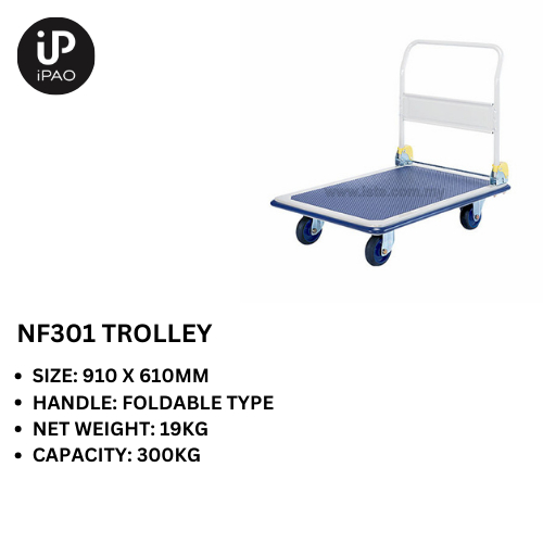 PRESTAR HAND TRUCK PLATFORM TROLLEY NF301 | Shopee Malaysia