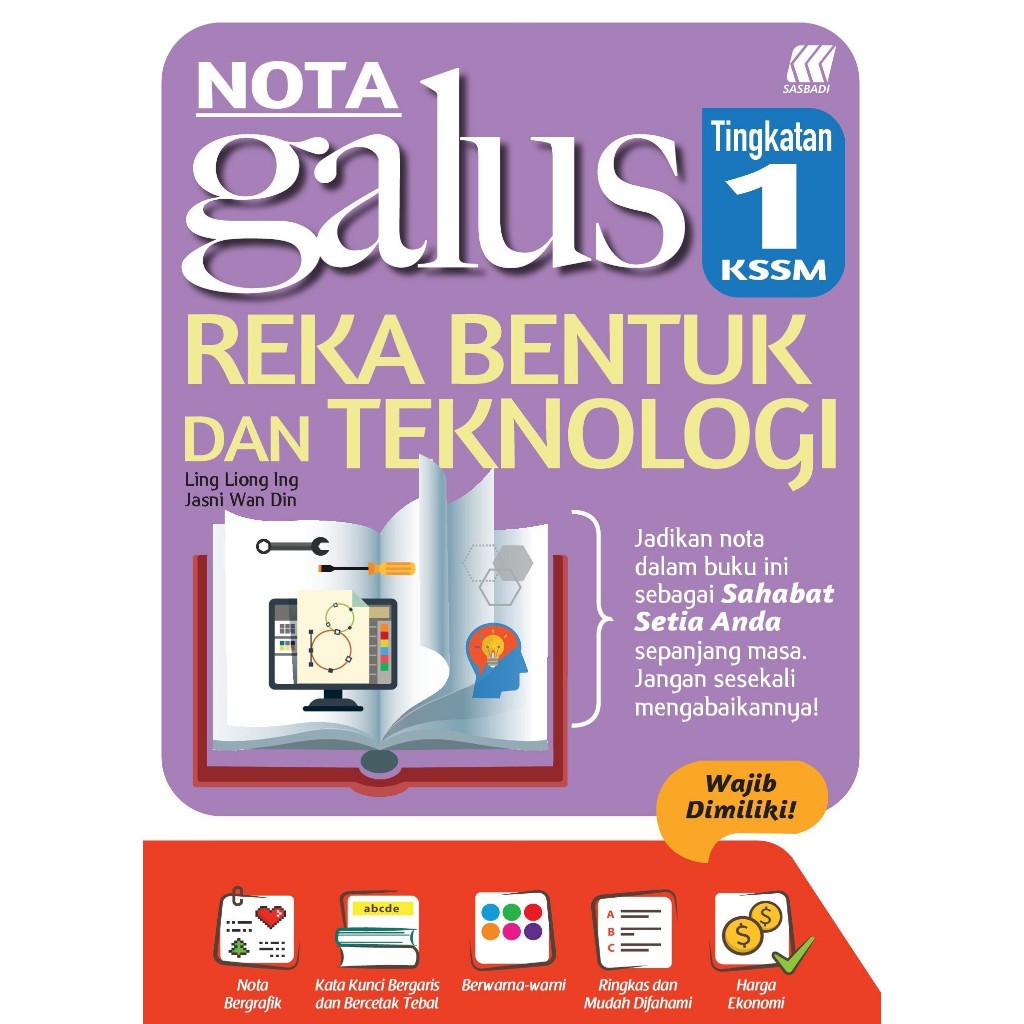 NOTA GALUS KSSM TING. 1,2,3 (2024) | Shopee Malaysia