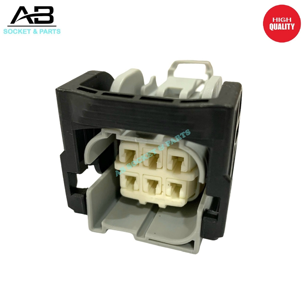 6 Pin Toyota Hilux 2.4 Gun125 Engine 2GD-FTV Fuel Injector Socket ...