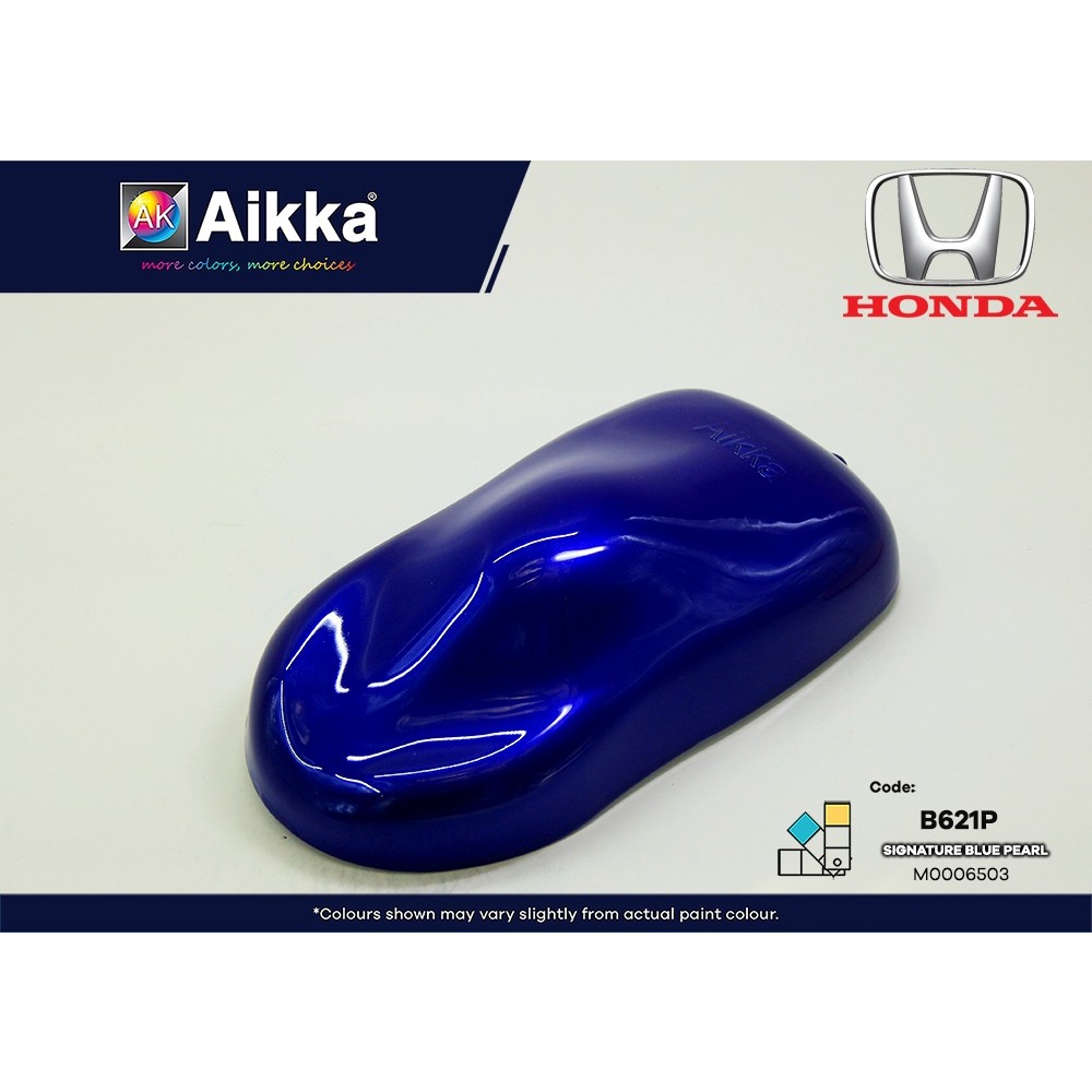 HONDA B621P SIGNATURE BLUE PEARL - AIKKA OEM FACTORY COLOUR | Shopee ...